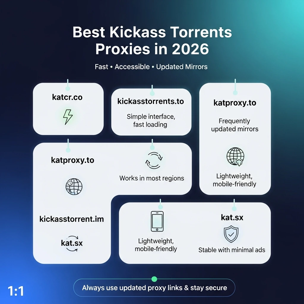 Best Kickass Torrents Proxy: How Proxy Servers Work?